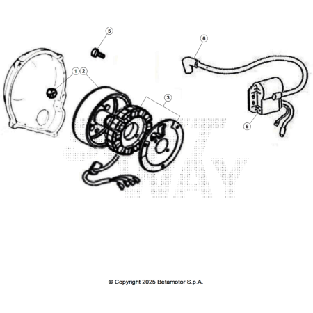BOITE A AIR BETA 50 RR WHITE 2026 - DUBOST BETA